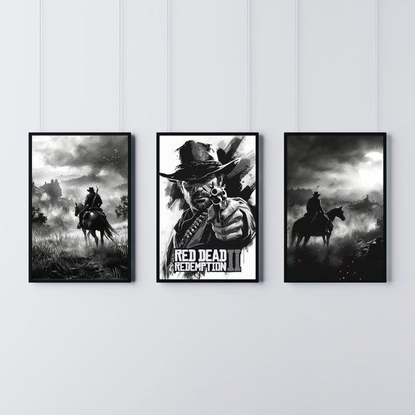 Red Dead Redemption 2 Poster - Etsy