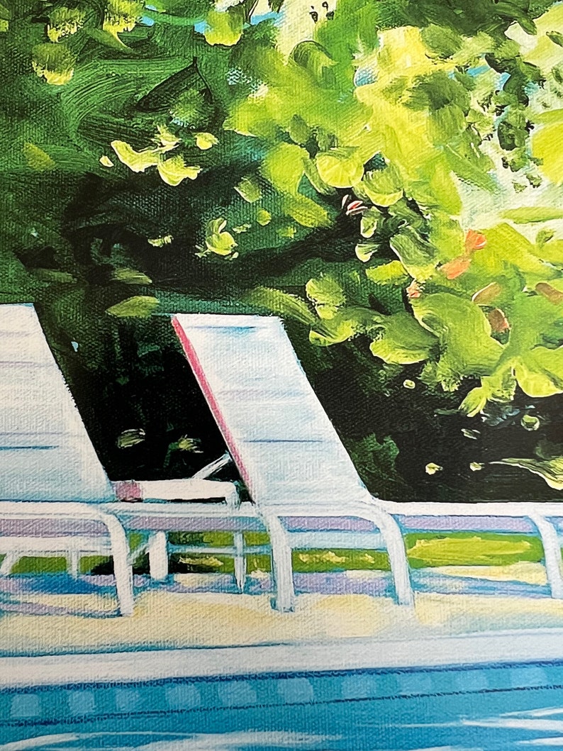 Swimming Pool Poster - Etsy