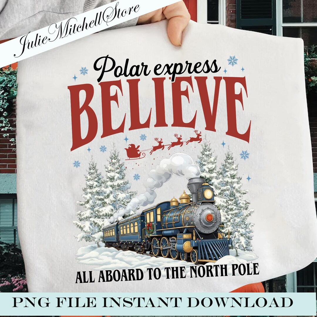 Polar Express All About to the North Pole Christmas Movie Png ...