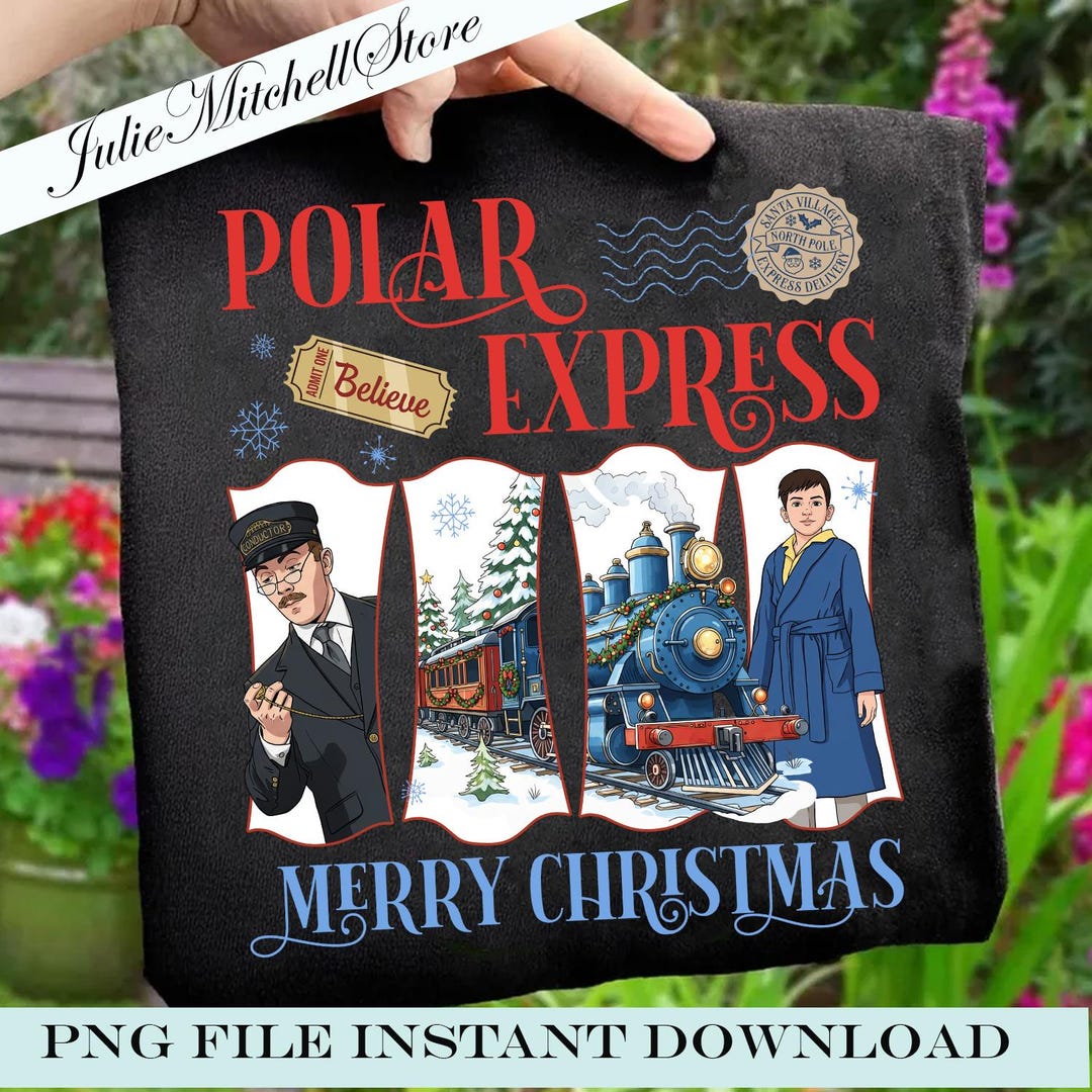 The Polar Express Christmas Movie Merry Christmas Png, Christmas Gift ...