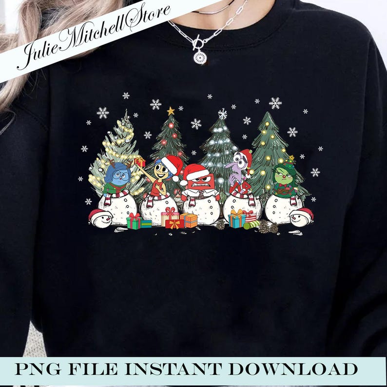 Christmas Snowman Inside Out PNG, Cartoon Emotions Friends, Merry ...