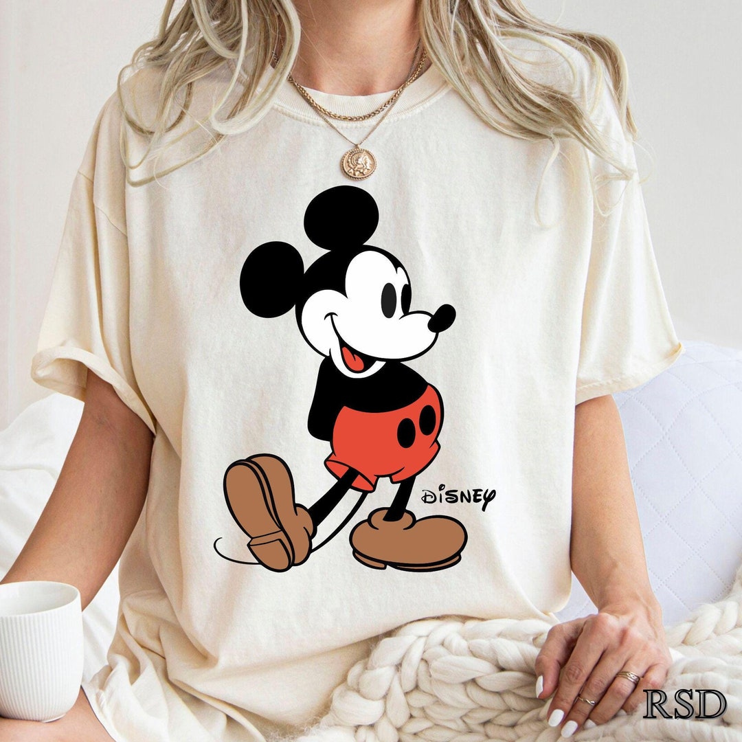 Mickey Mouse Disney Shirt, Classic Mickey Mouse Shirt, Vintage Mickey ...