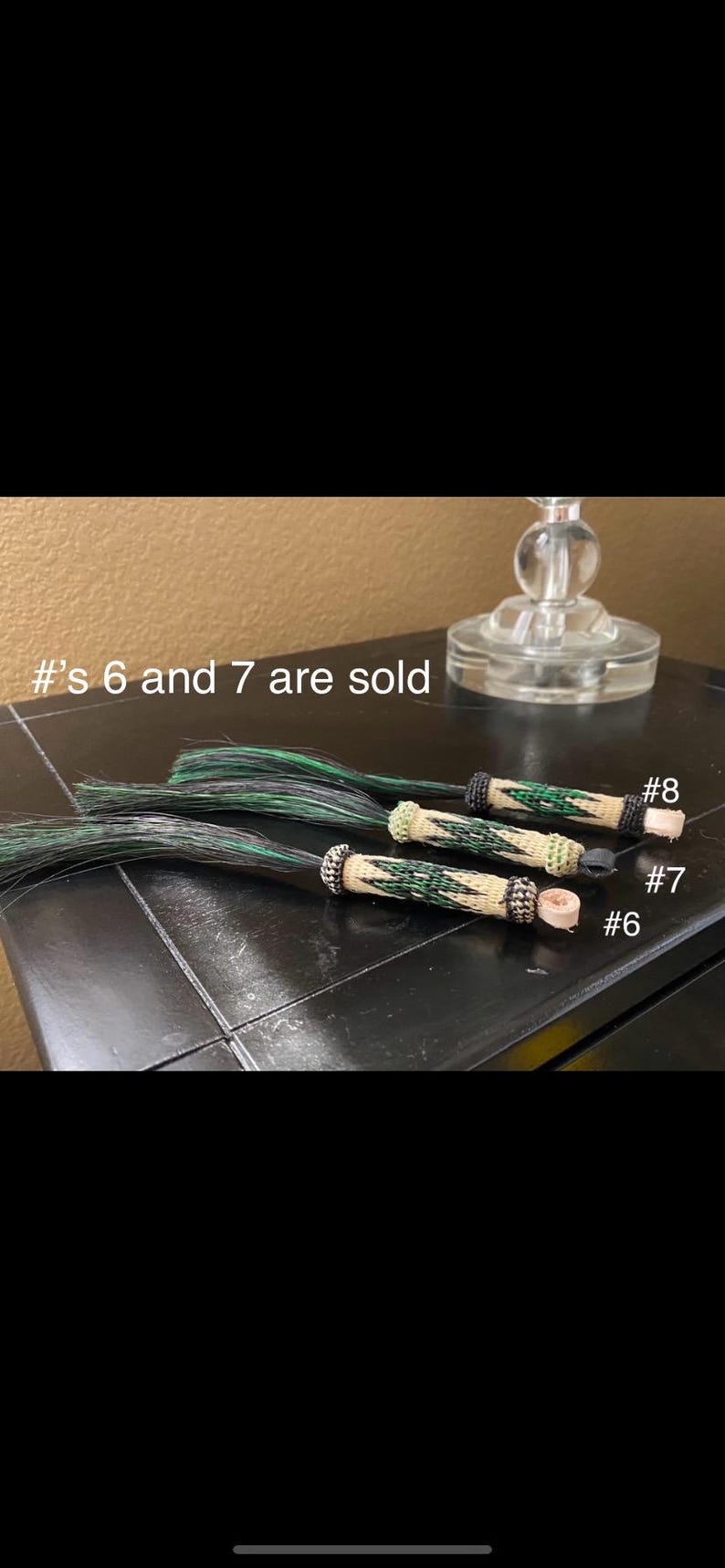 Handmaid Horsehair Keychains - Etsy