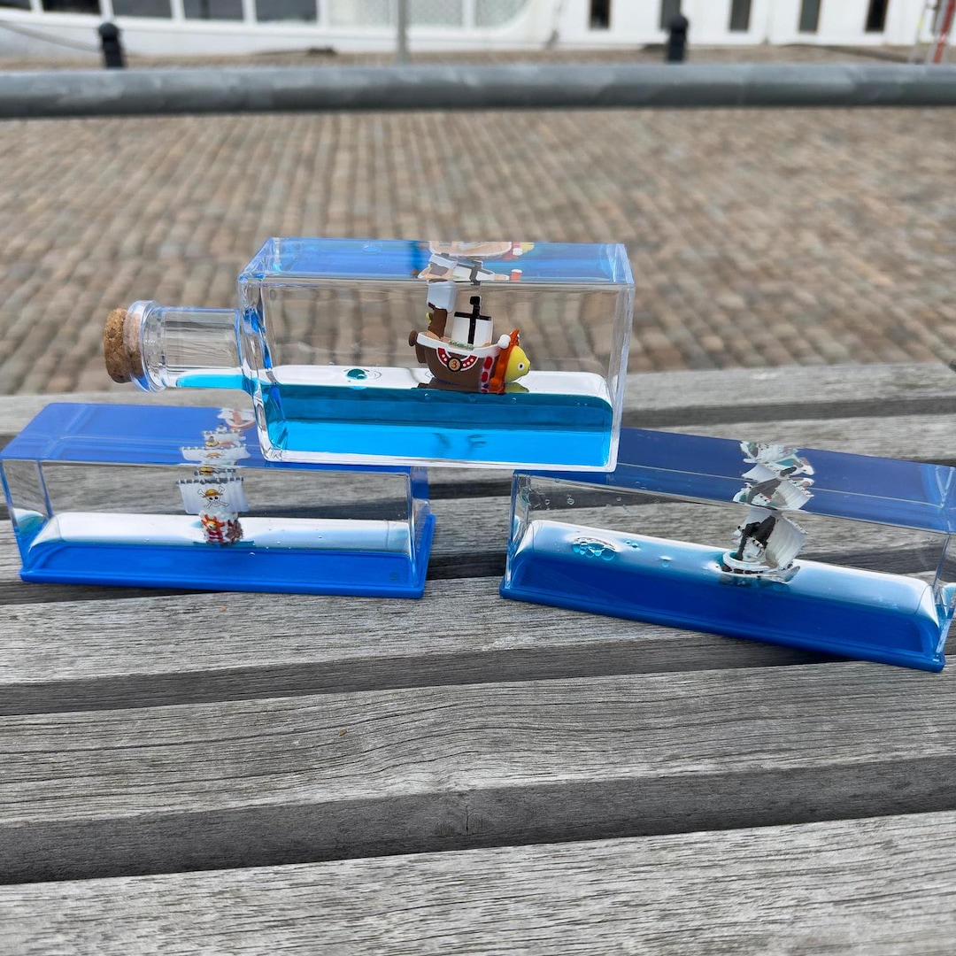 One Piece Boat Figurine Thousand Sunny Going Merry Luffy Ship Model One ...