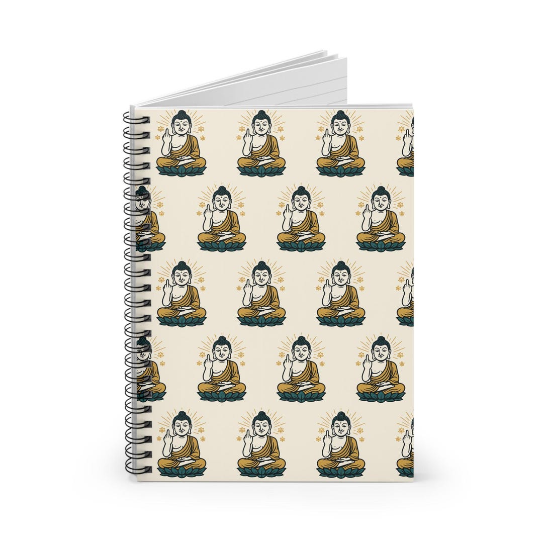Cheeky Buddha Notebook - Etsy