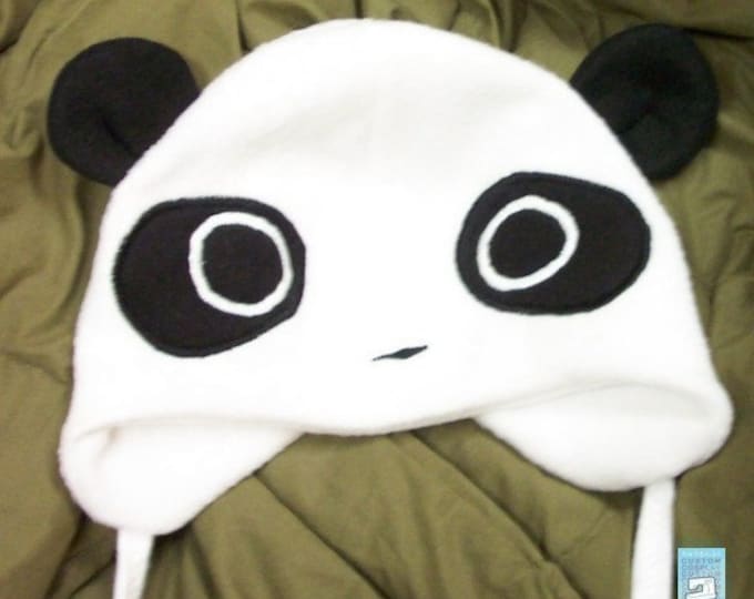 Panda Hat With Ear Flaps - Etsy