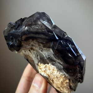 Elestial Quartz Crystal Enhydro Quartz Natural Smoky Quartz Brazil ...