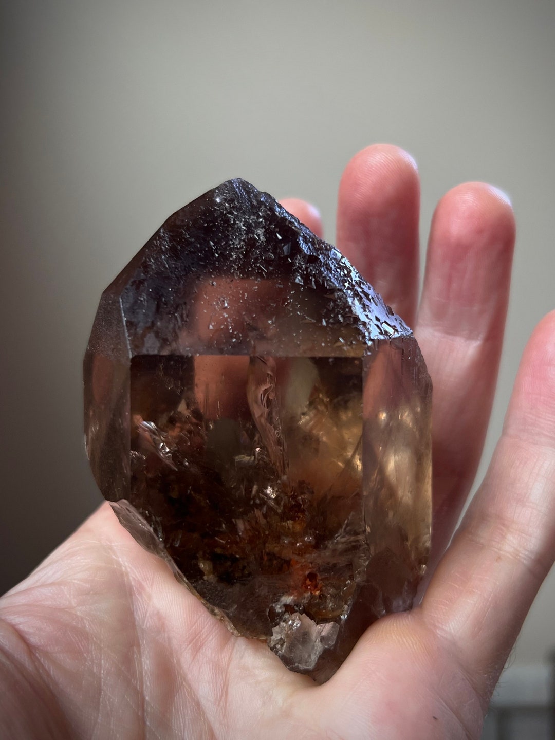 Channeler Quartz Crystal Phantom Quartz Natural Smoky Quartz Diamantina ...