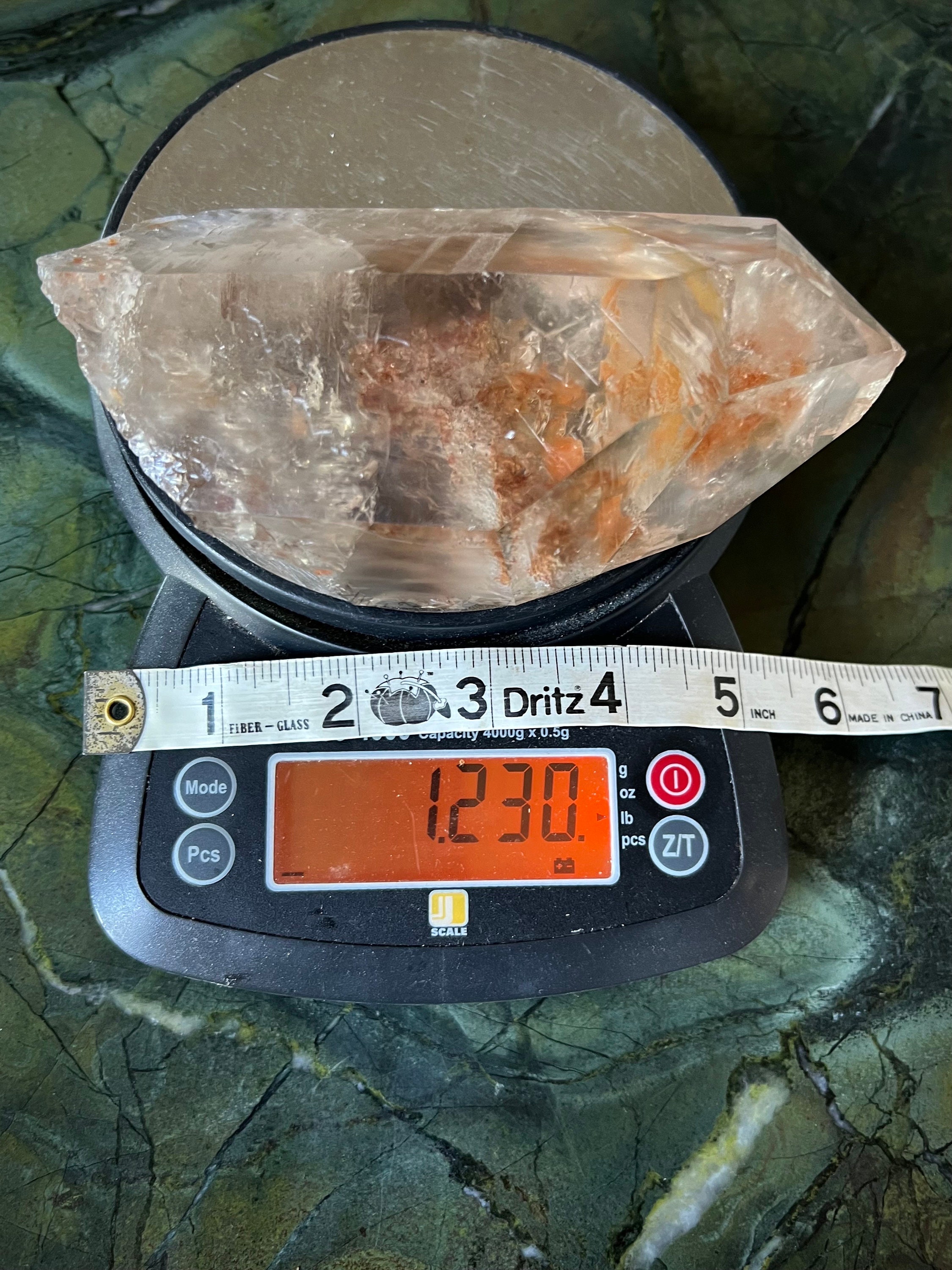 Starbrary Quartz Crystal Iron Quartz Natural Smoky Quartz Inclusion ...
