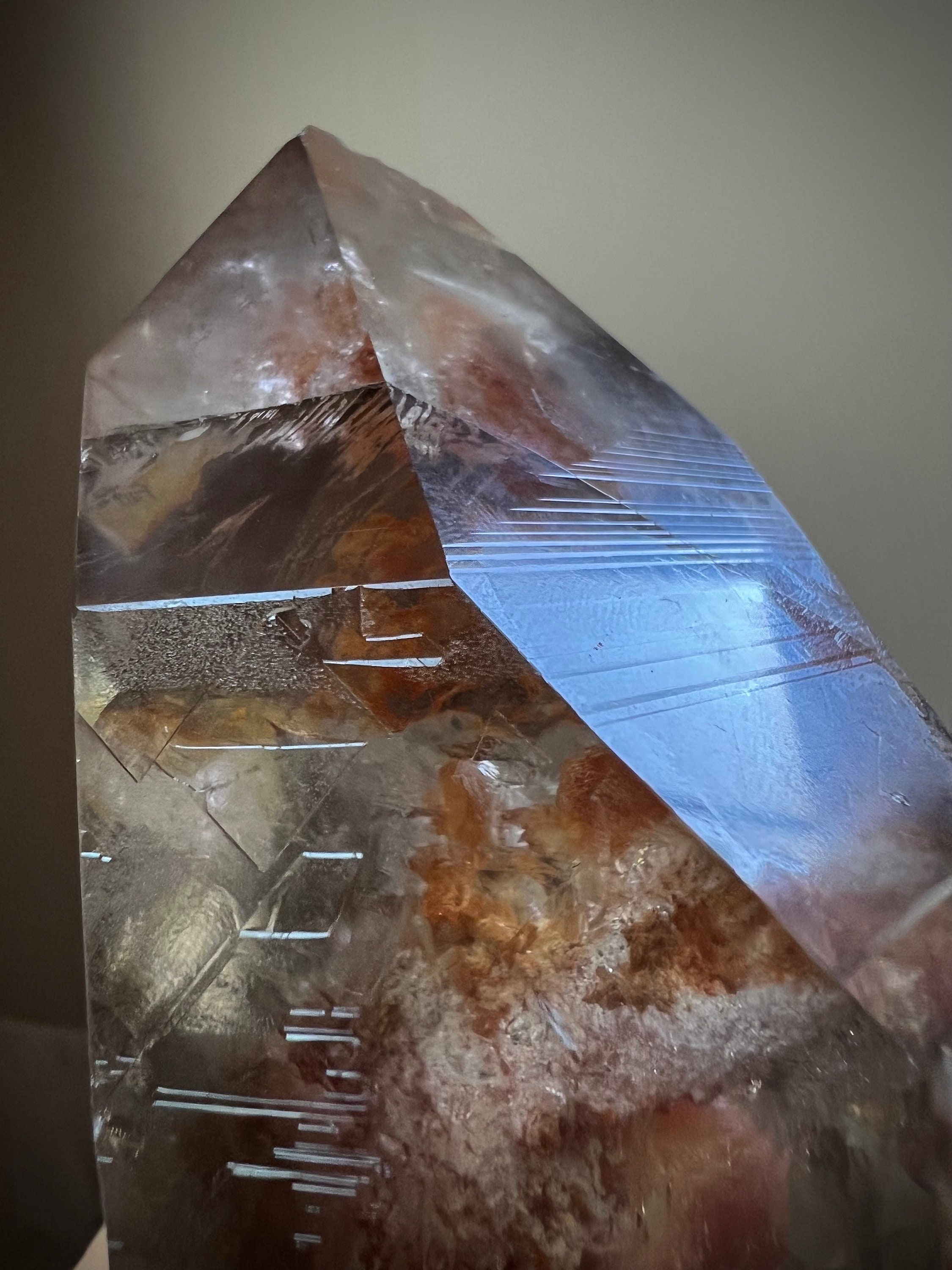 Starbrary Quartz Crystal Iron Quartz Natural Smoky Quartz Inclusion ...