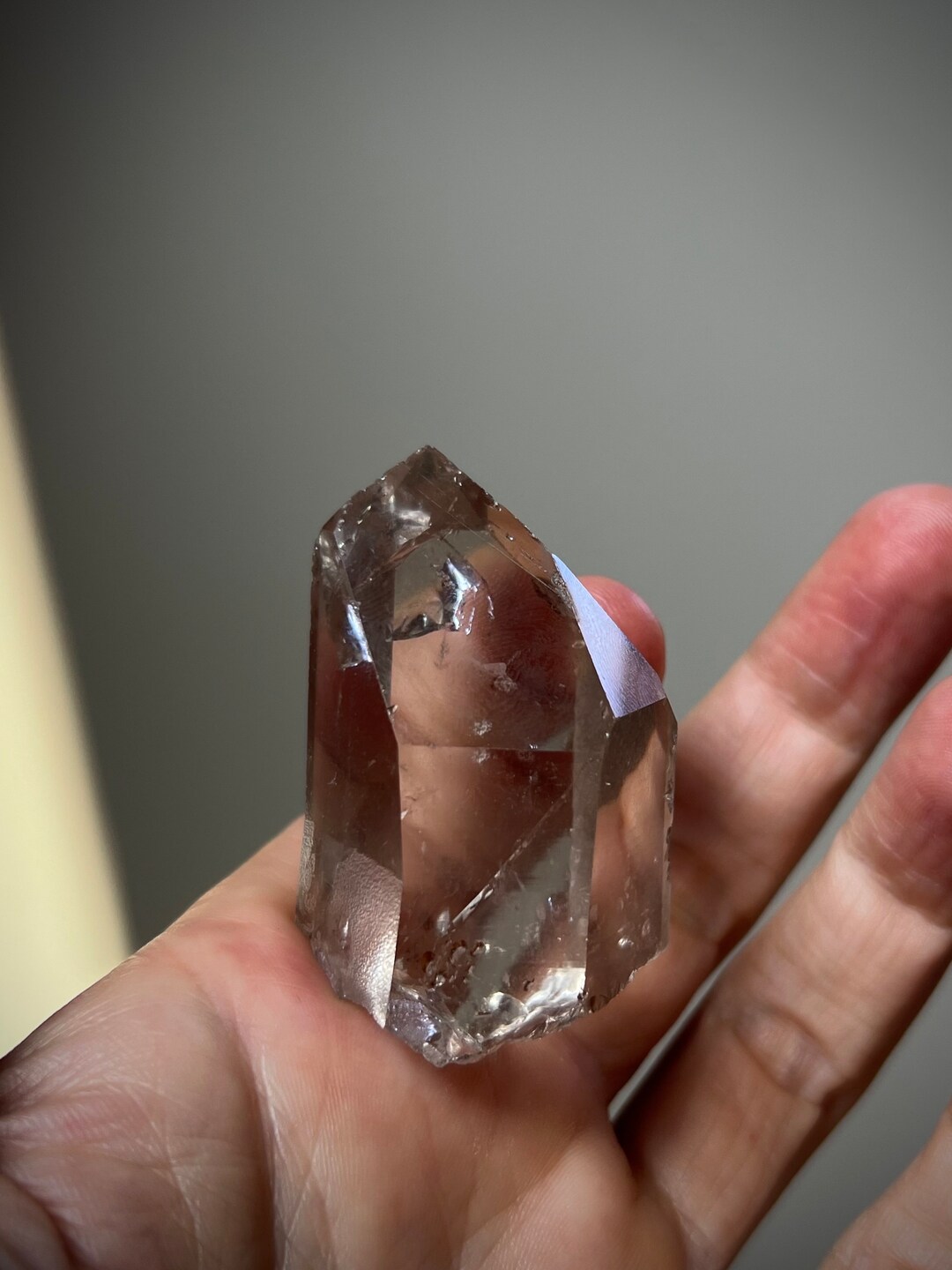 Window Quartz Crystal Optical Quartz Self Healed Quartz Brazil Crystal ...