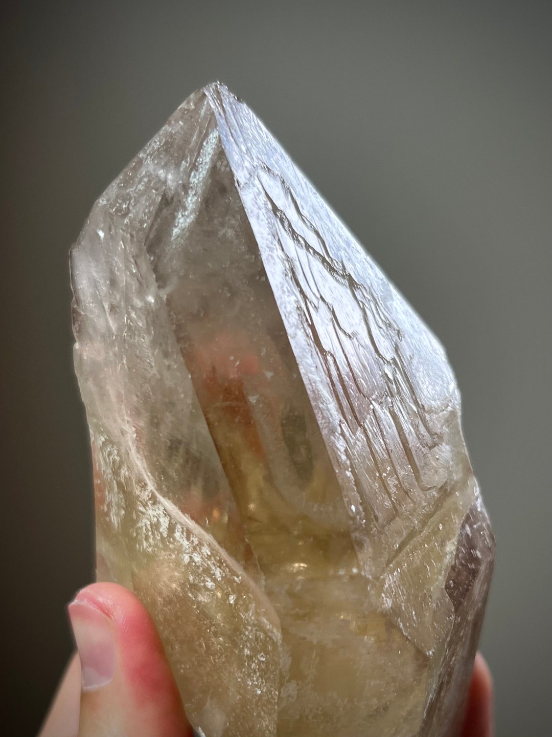 Natural Citrine Crystal Record Keeper Quartz Citrine Quartz Brazil ...