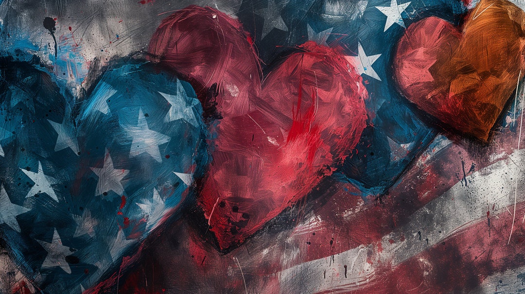 American Heartbeat - Etsy