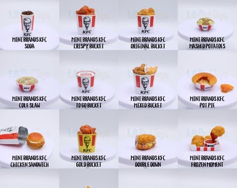 KFC Mini Brands - Miniature Toys - Collectible - Mini Toy Food - Etsy