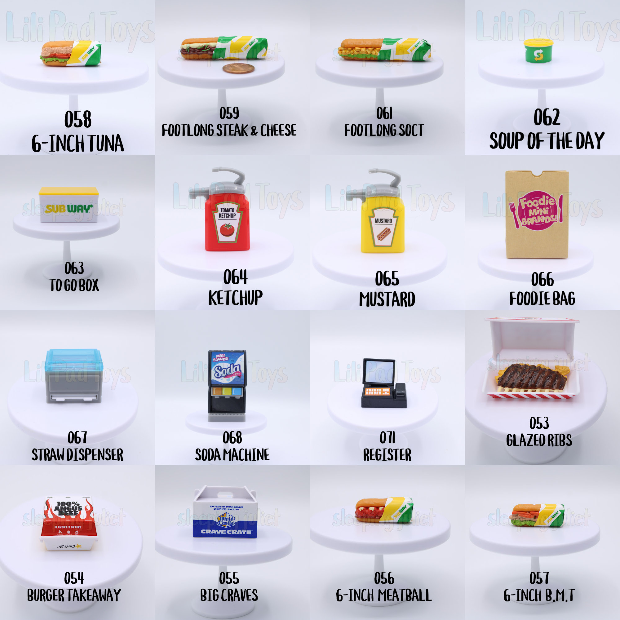 Mini Brands Foodie Series 1 Mini Toys Miniature Food Miniature Toys - Etsy