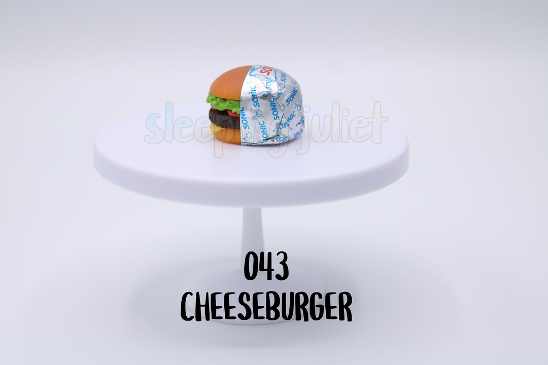 Mini Brands Foodie Series 1 043 Sonic Cheeseburger Mini Toys Miniature ...