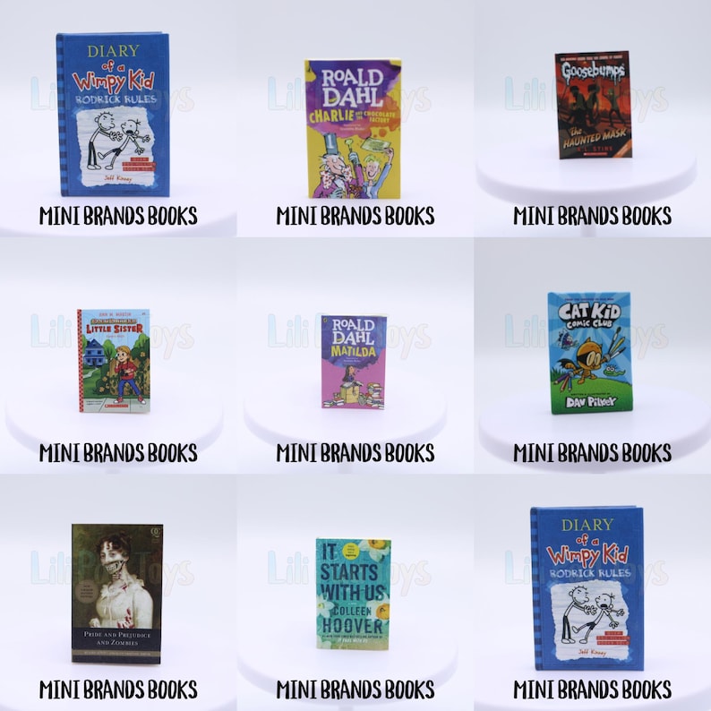 Mini Brands Books | Mini Toys | Miniature Books | Miniature Toys | Mini ...