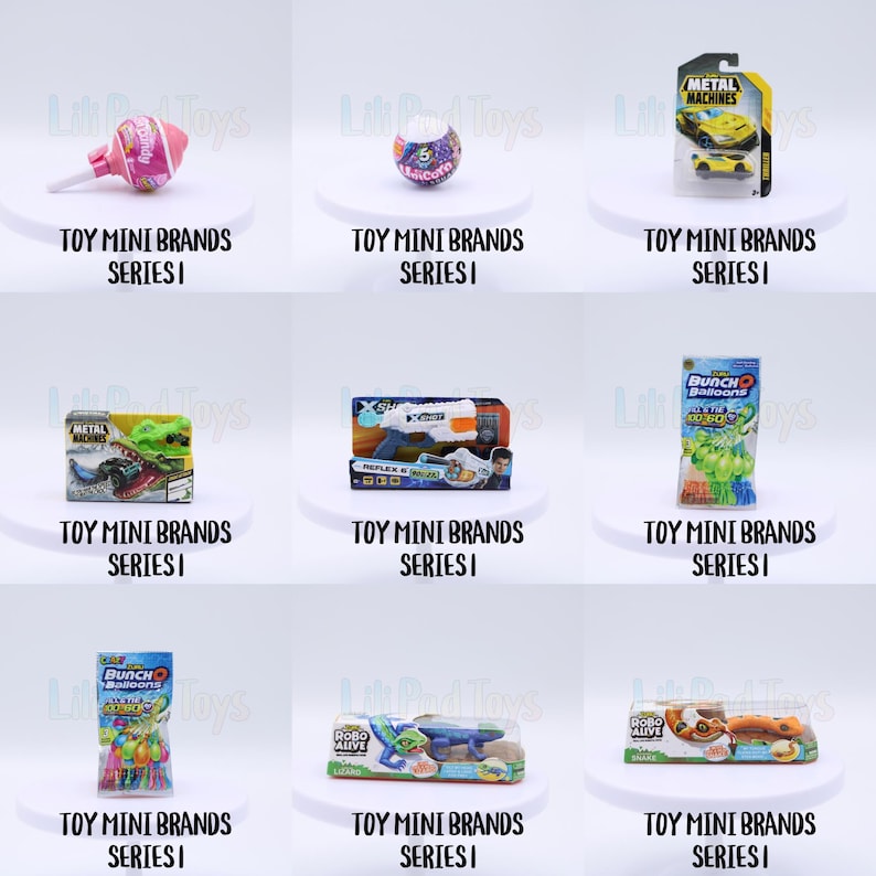Mini Brands Toys Series 1 | Mini Toys | Miniature Food | Miniature Toys ...