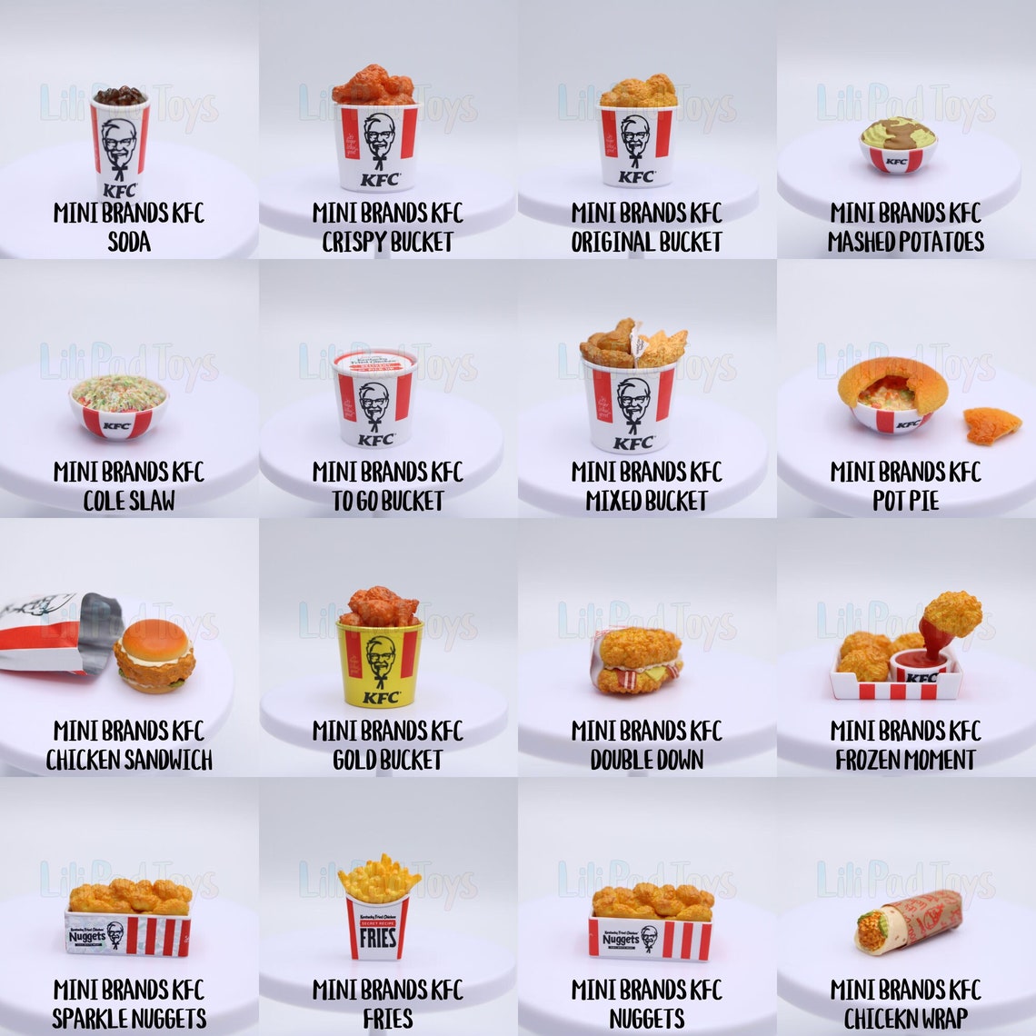 Mini Brands KFC Series 1 | Mini Toys | Miniature Food | Miniature Toys ...