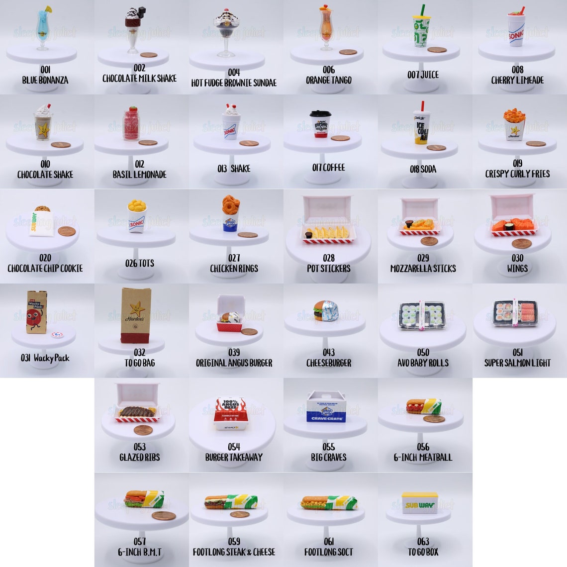 Mini Brands Foodie Series 1 Mini Toys Miniature Food Miniature Toys - Etsy