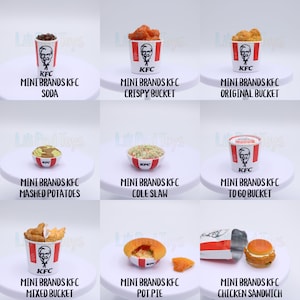 Mini Brands KFC Series 1 | Mini Toys | Miniature Food | Miniature Toys ...