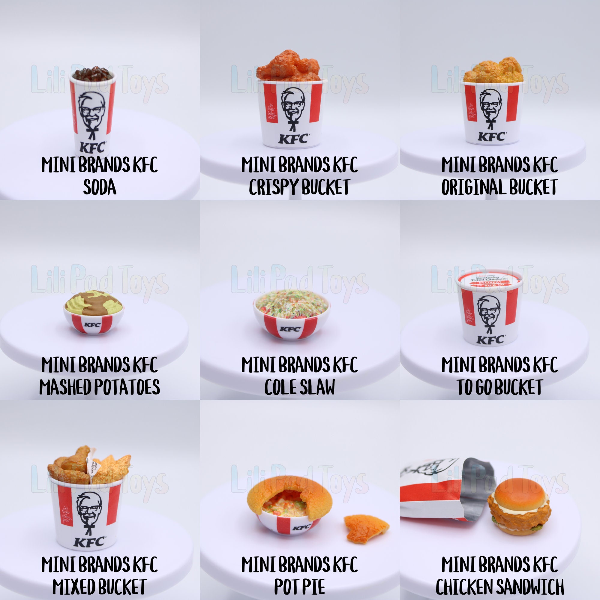 Mini Brands KFC Series 1 | Mini Toys | Miniature Food | Miniature Toys ...