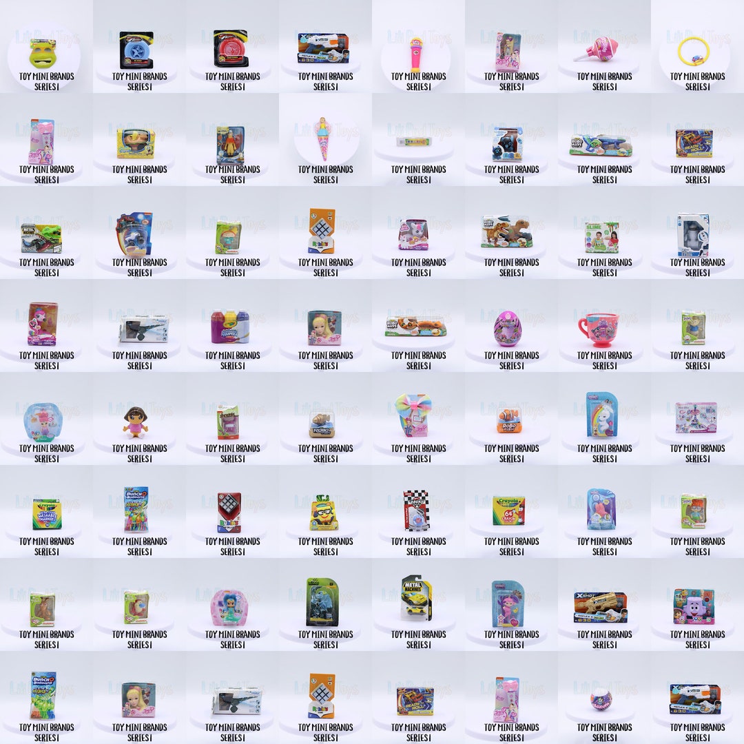 Mini Brands Toys Series 1 | Mini Toys | Miniature Food | Miniature Toys ...