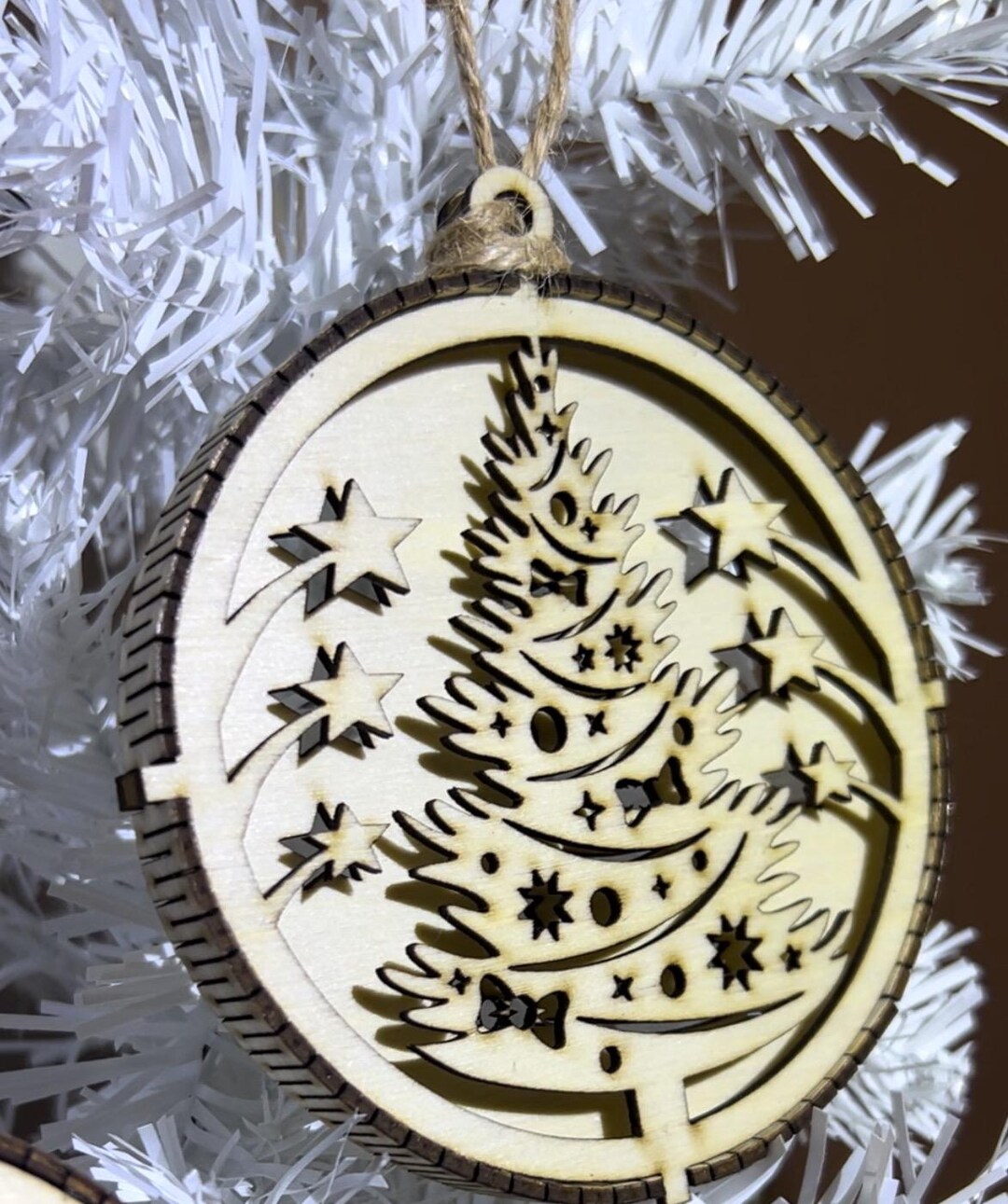 Laser Cut Layered Christmas Ornaments - Etsy