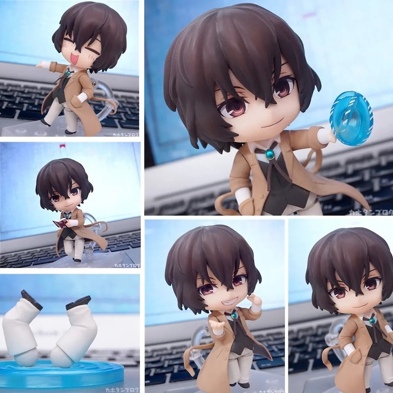 Action Figures Bungo Stray Dogs Dazai Osamu Nakahara Chuuya Anime - Etsy