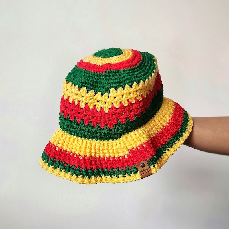 Rasta Hat - Etsy