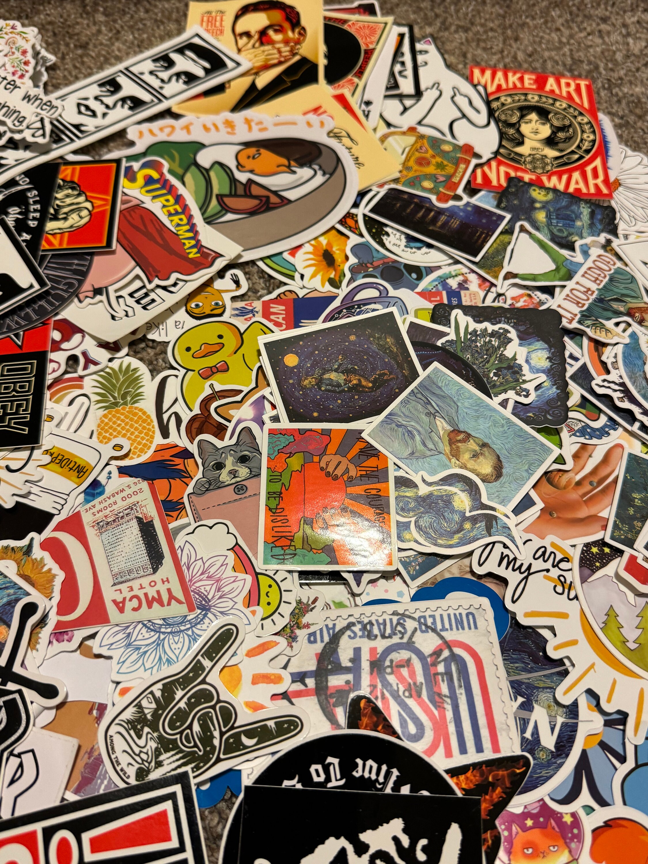 Random Pick Stickers (no Repeats) 20 Pieces - Etsy