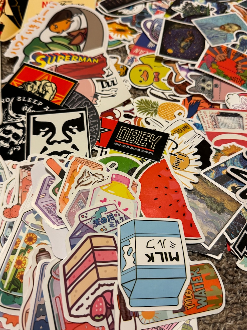 Random Pick Stickers (no Repeats) 20 Pieces - Etsy