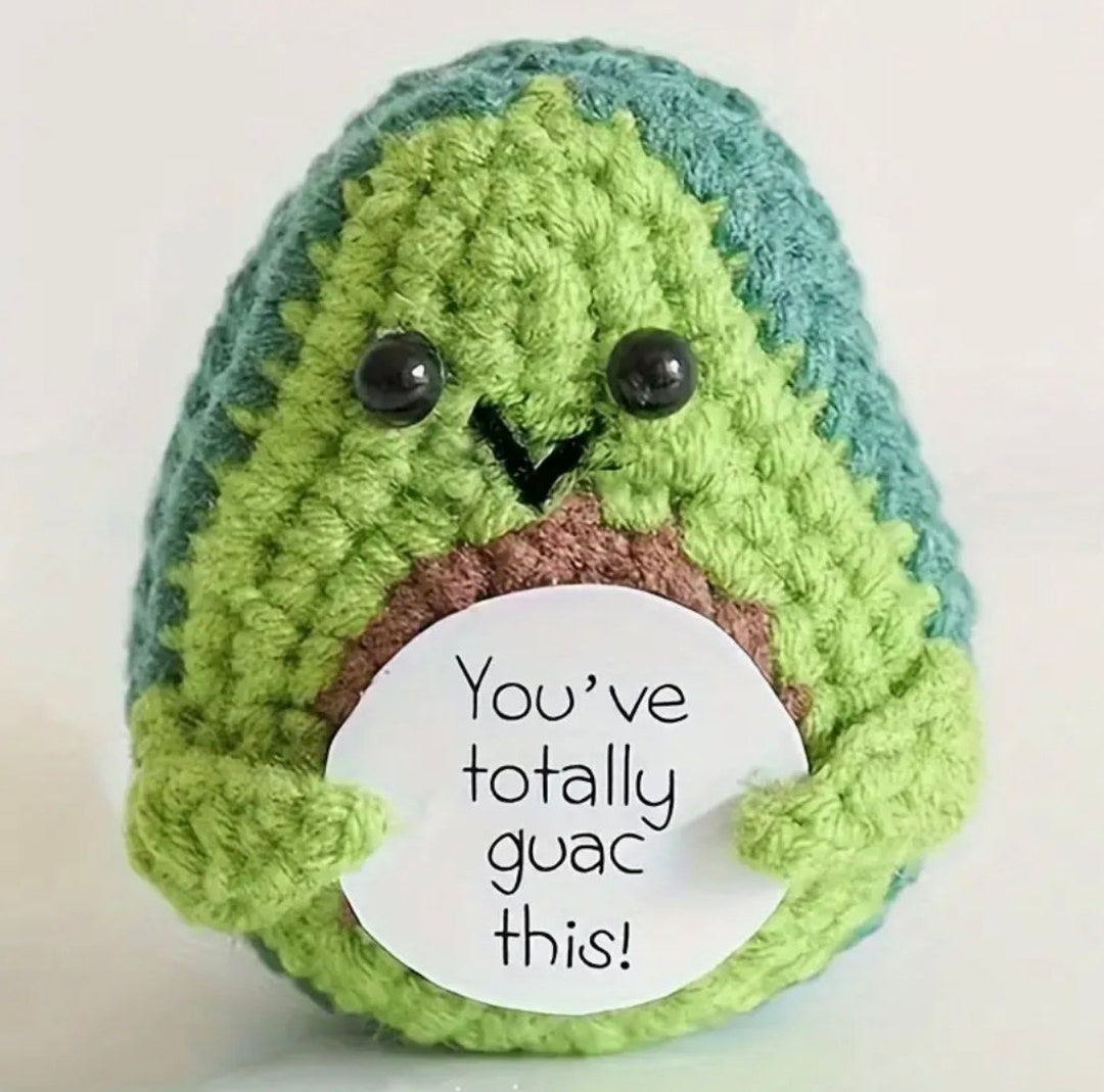 Crochet Positive Avocado - Etsy