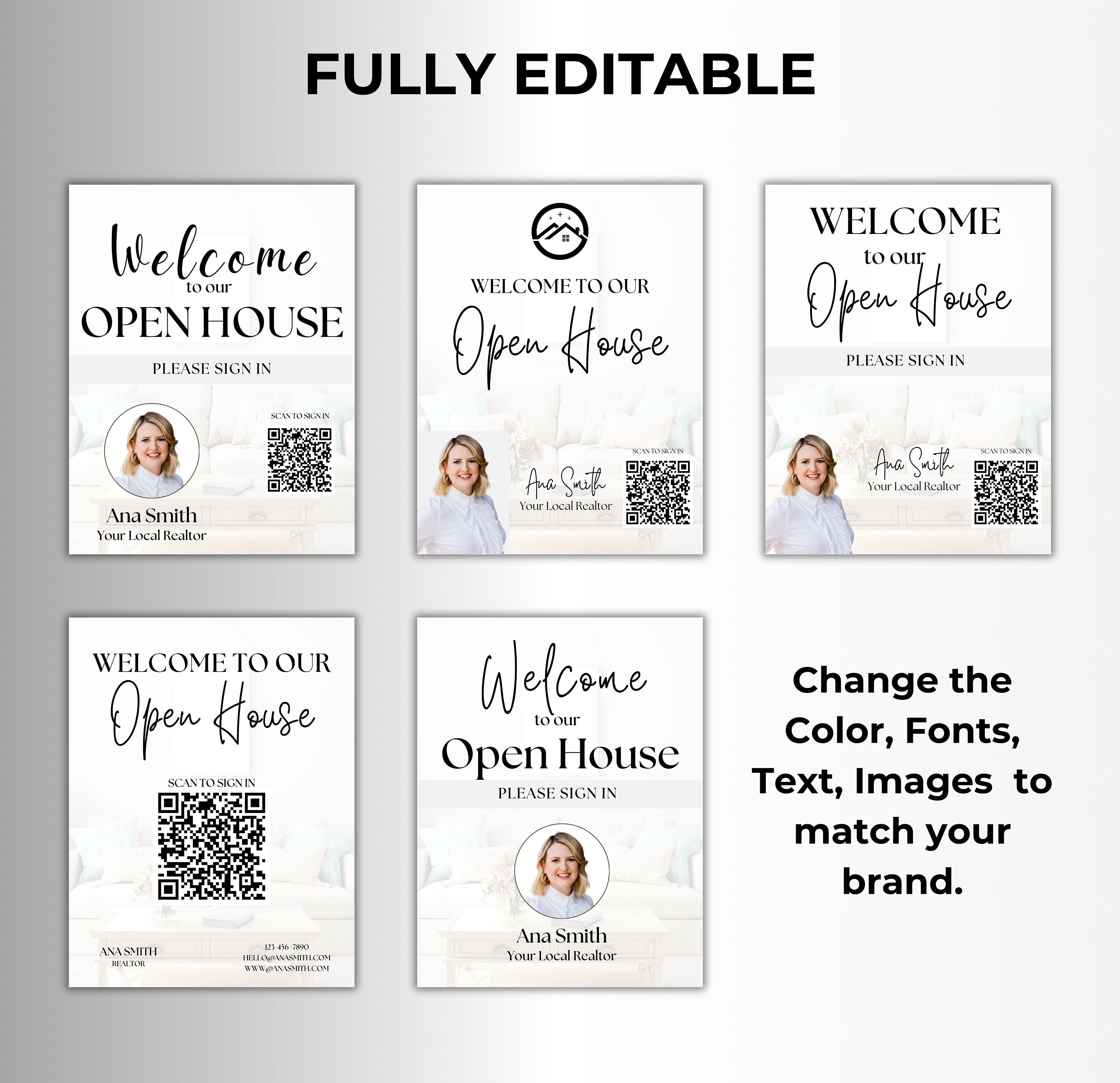 Open House Bundle for Realtor Sign in Sheet Open House Feedback Form ...