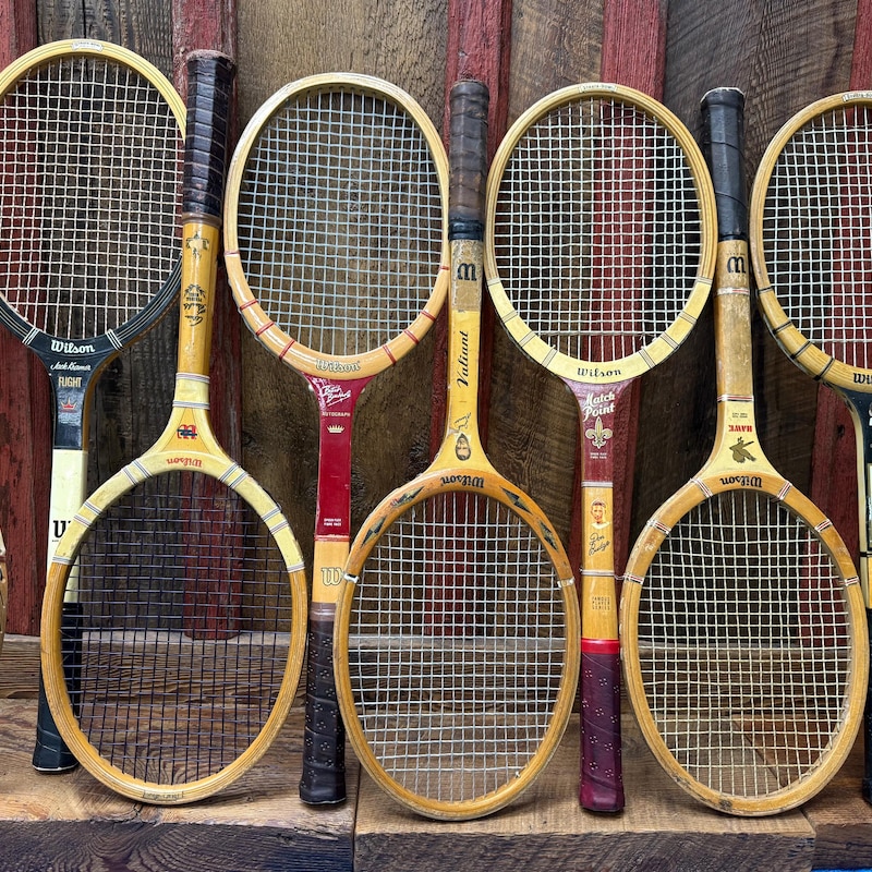Vintage Racket Wood - Etsy UK