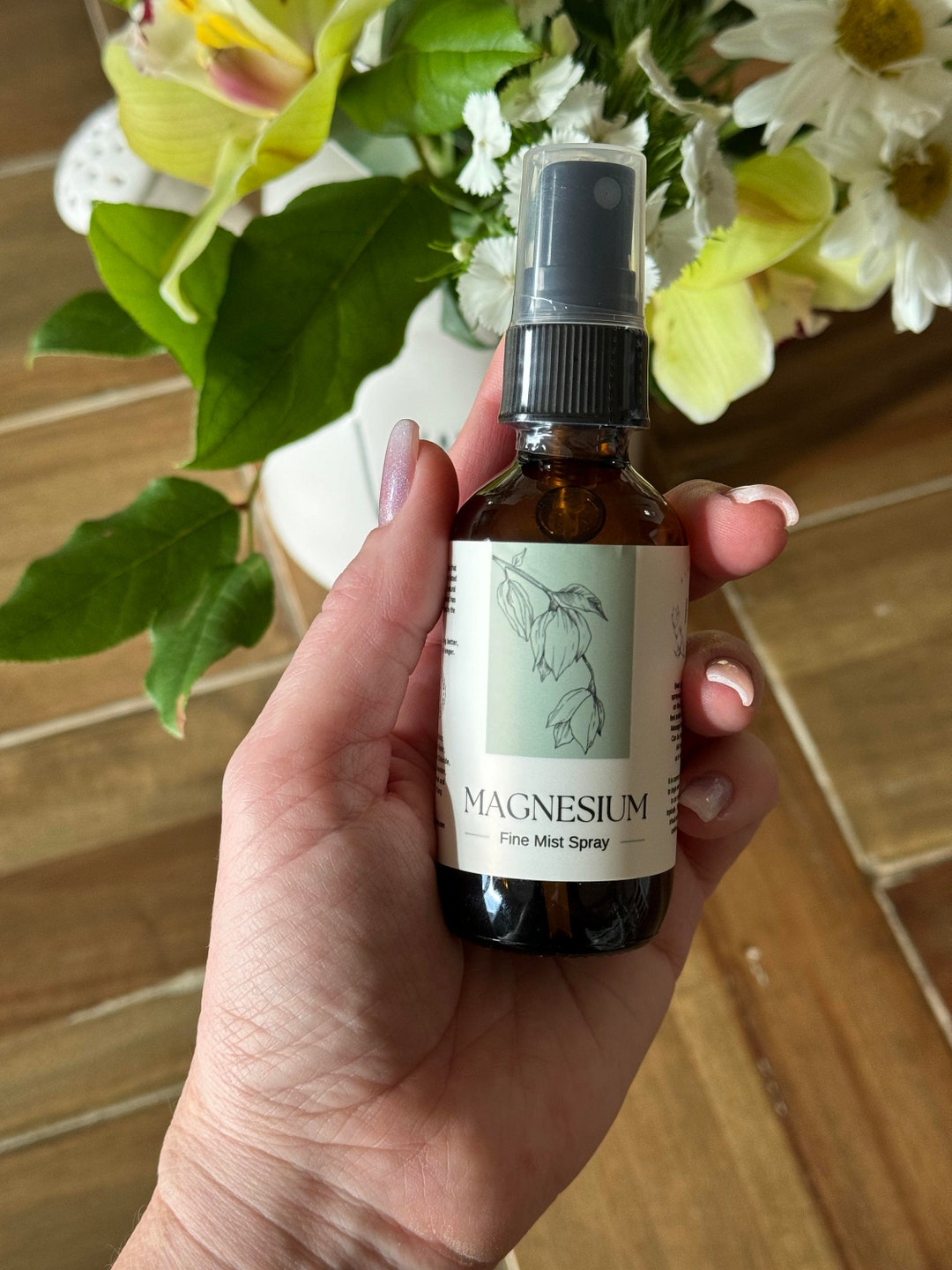 Magnesium Fine Mist Spray Essential Oils Magnesium Chloride Topical ...