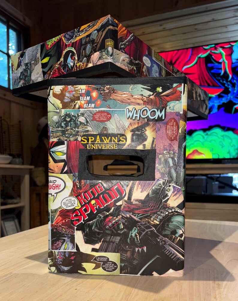 Spawn Universe BCW Comic Box | Real Comic Clippings | Mcfarlane Image ...