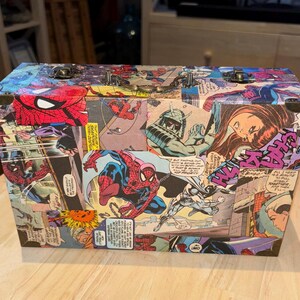 Spiderman Comic Clipping Hobby Box | Real Comic Clippings - Etsy