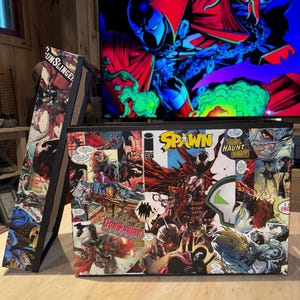 Spawn Universe BCW Comic Box | Real Comic Clippings | Mcfarlane Image ...