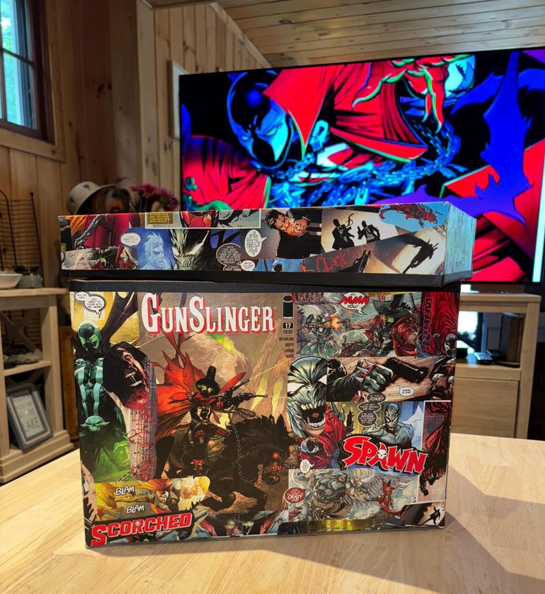 Spawn Universe BCW Comic Box | Real Comic Clippings | Mcfarlane Image ...