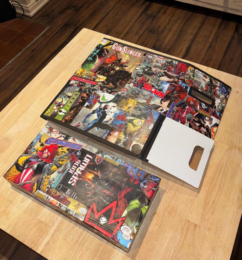 Spawn Universe BCW Comic Box | Real Comic Clippings | Mcfarlane Image ...