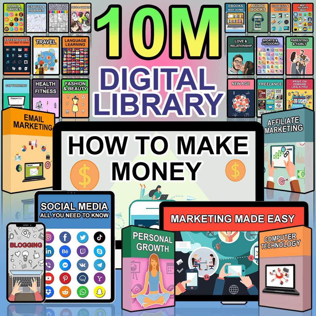 10M+ Ultimate Resell Digital Products Bundle | PLR INSTANT ACCESS - Etsy