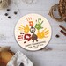 Baby First Thanksgiving Sign, Thanksgiving Hand Print , DIY Handprint ...