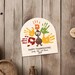 Baby First Thanksgiving Sign, Thanksgiving Hand Print , DIY Handprint ...
