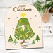 Personalized DIY Baby Handprint Sign, Custom Baby’s First Christmas ...