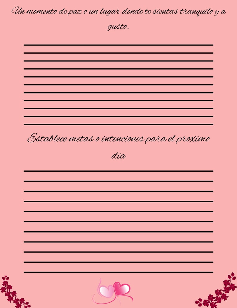 Gratitude Journal in Spanish - Etsy