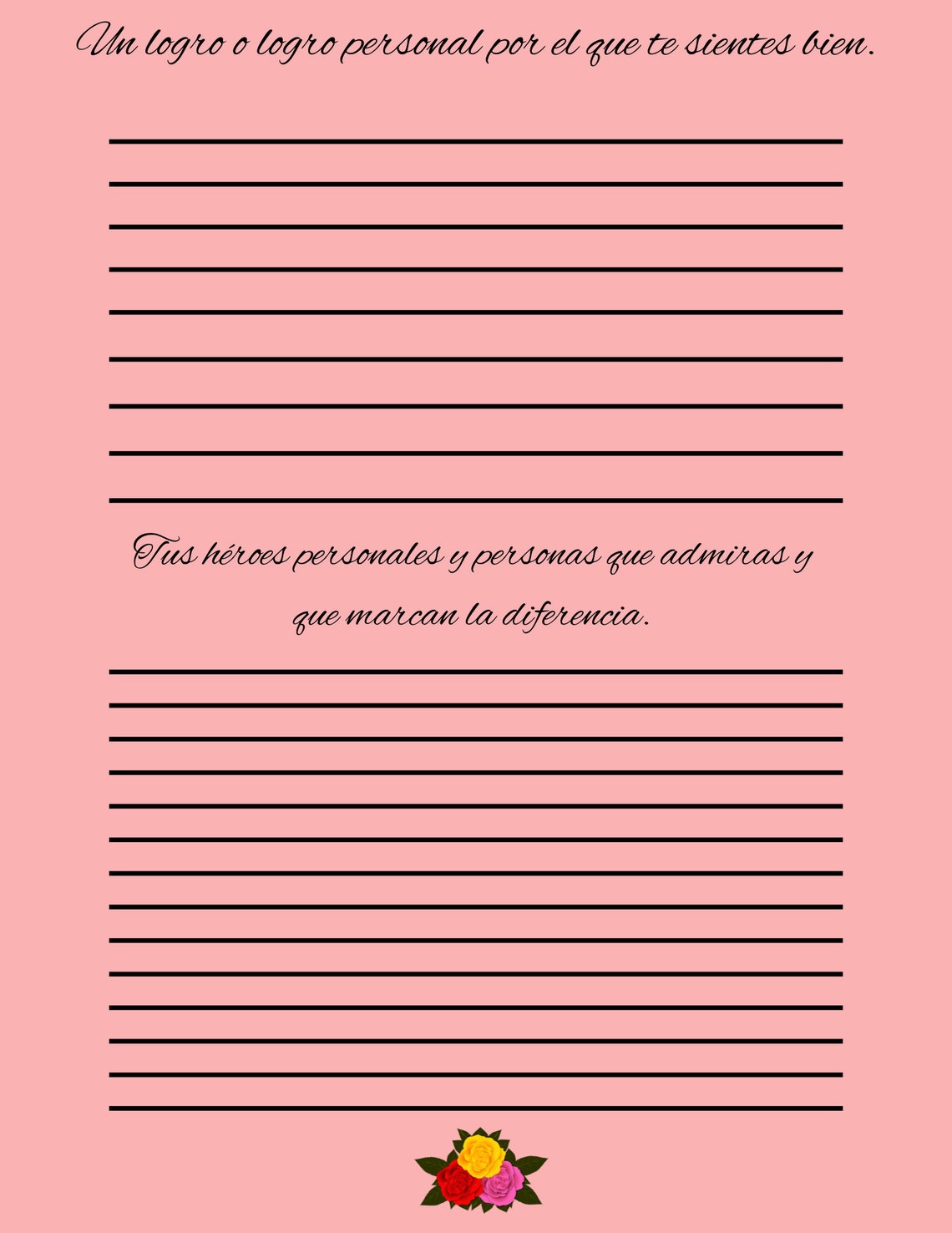 Gratitude Journal in Spanish - Etsy