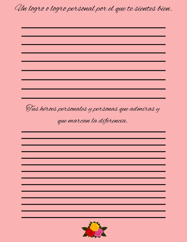 Gratitude Journal in Spanish - Etsy