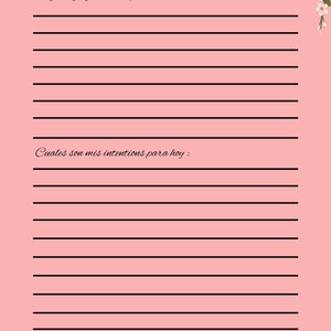 Gratitude Journal in Spanish - Etsy