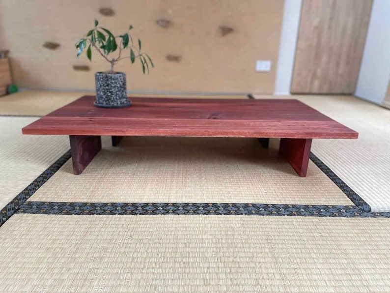 Japanese Inspired Floor Table - Etsy Canada